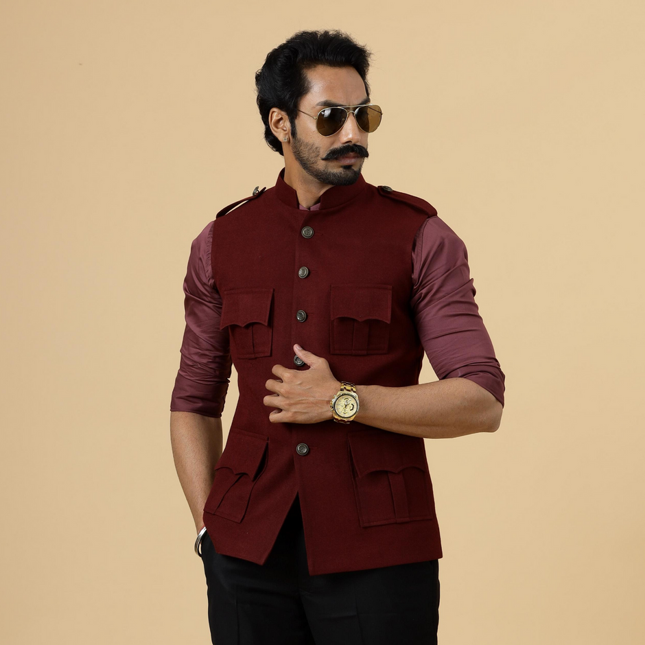 Semi-Hunting Jackets for Men | Rugged Elegance – Rajanyas
