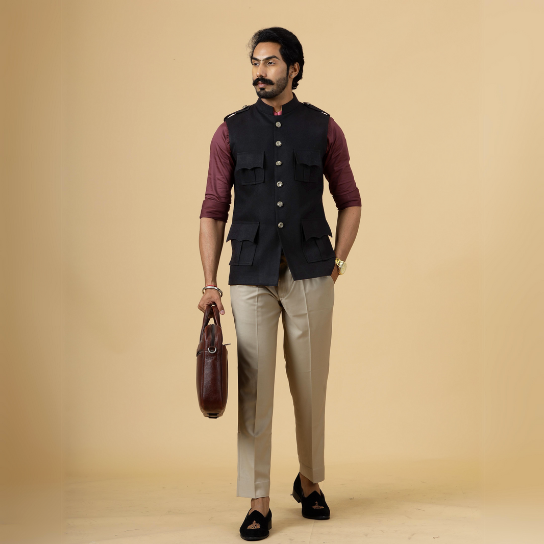 Semi-Hunting Jackets for Men | Rugged Elegance – Rajanyas